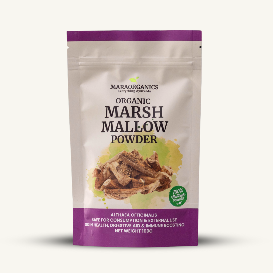 Marshmallow Root Powder for Skin & Wellness – 100% Pure Natural Herb ...