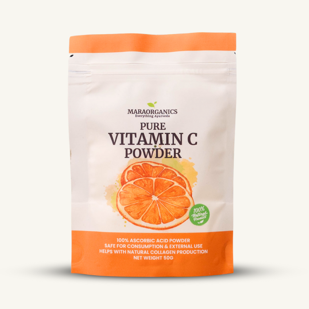 Vitamin C Powder for Skin & Wellness – 100% Pure Ascorbic Acid – Mara ...