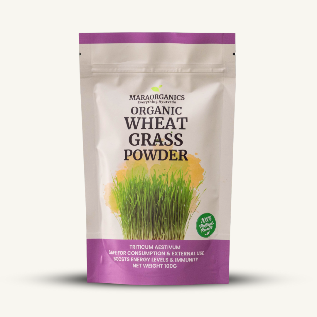 Wheatgrass Powder for Detox & Energy – 100% Pure Green Superfood – Mara ...